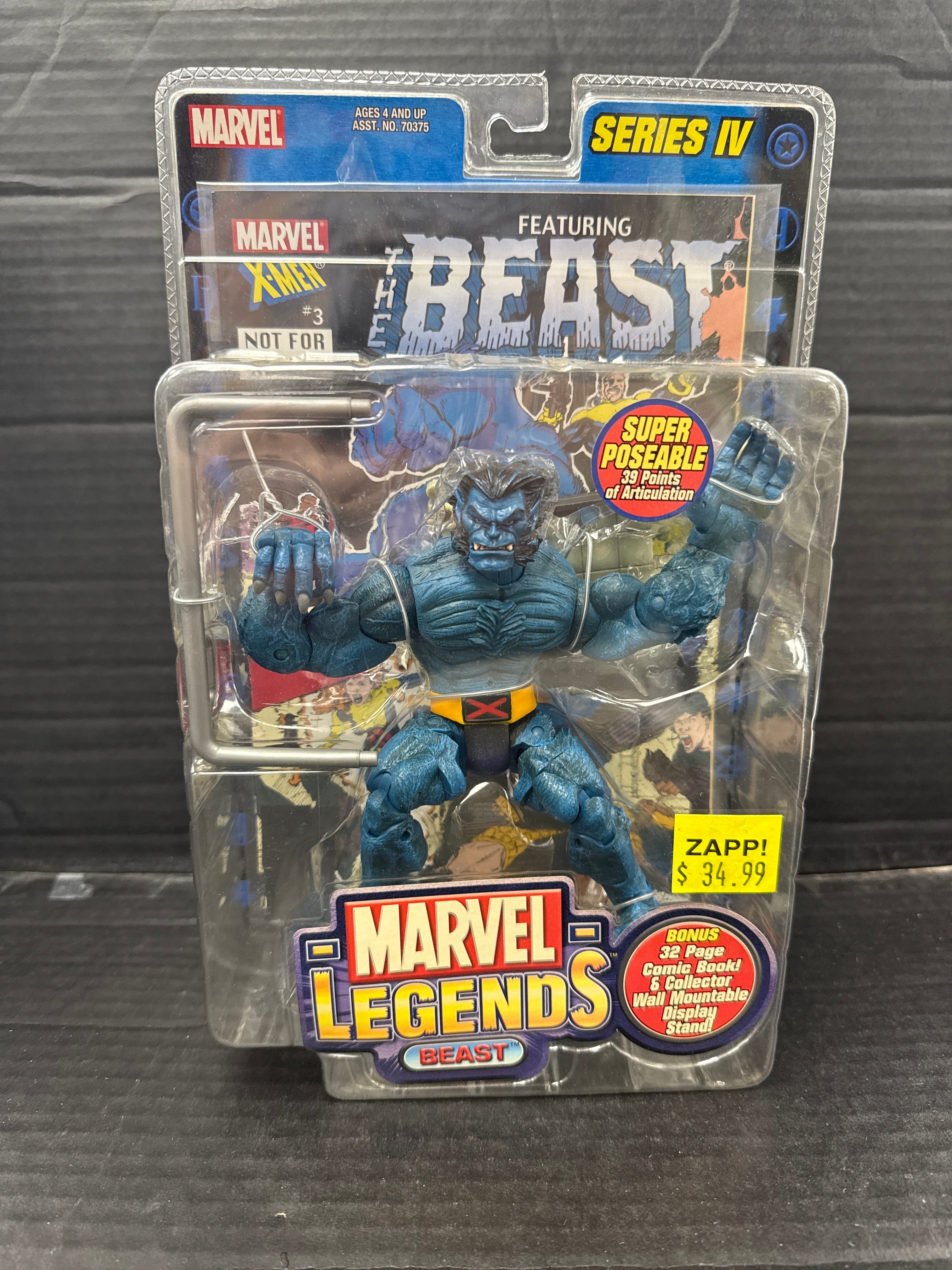 Marvel Legends Series IV Beast – Zapp! Comics