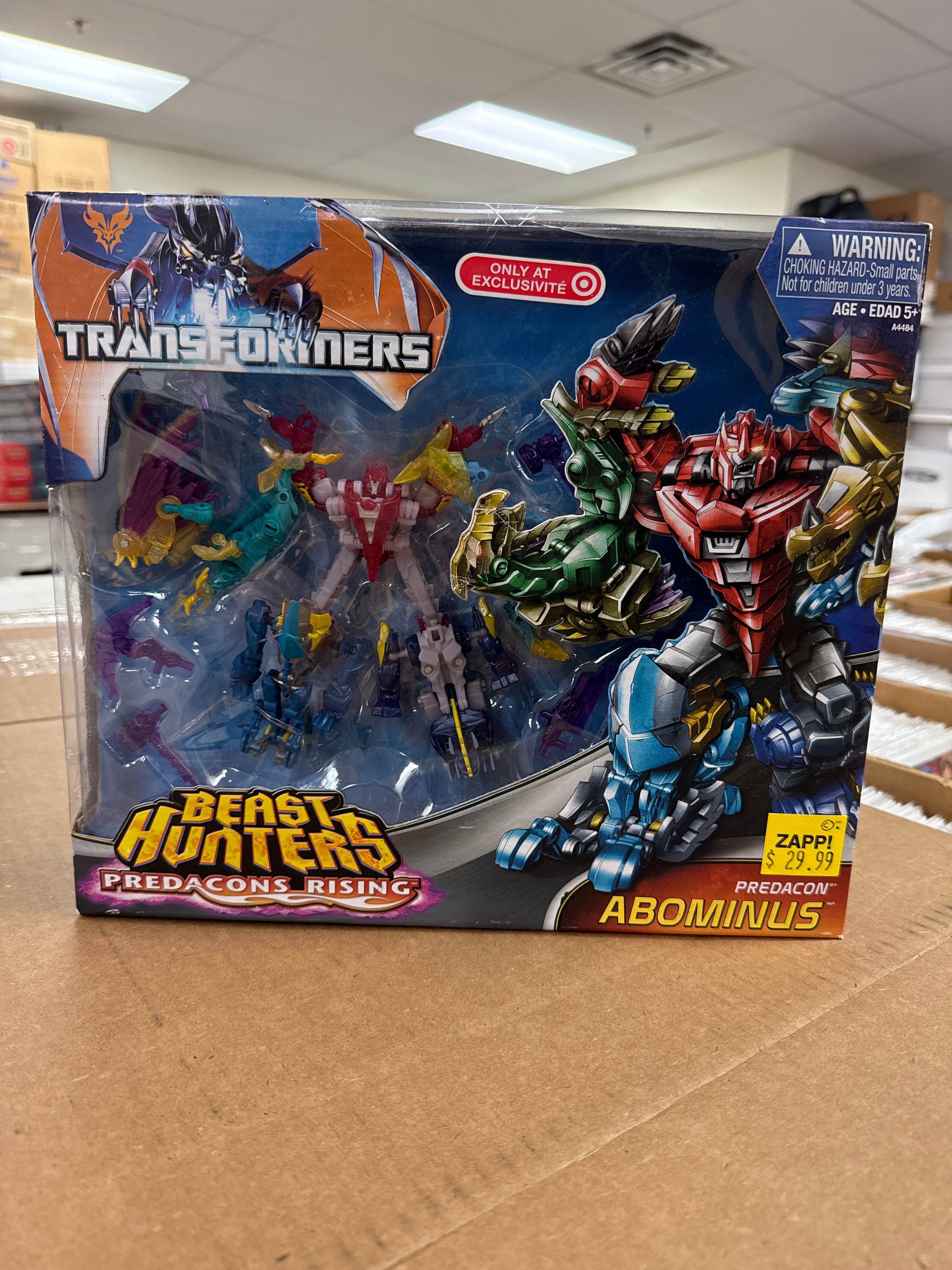 Transformers Beast Hunters Predacons Rising Abominus (Box Damaged) Tar ...