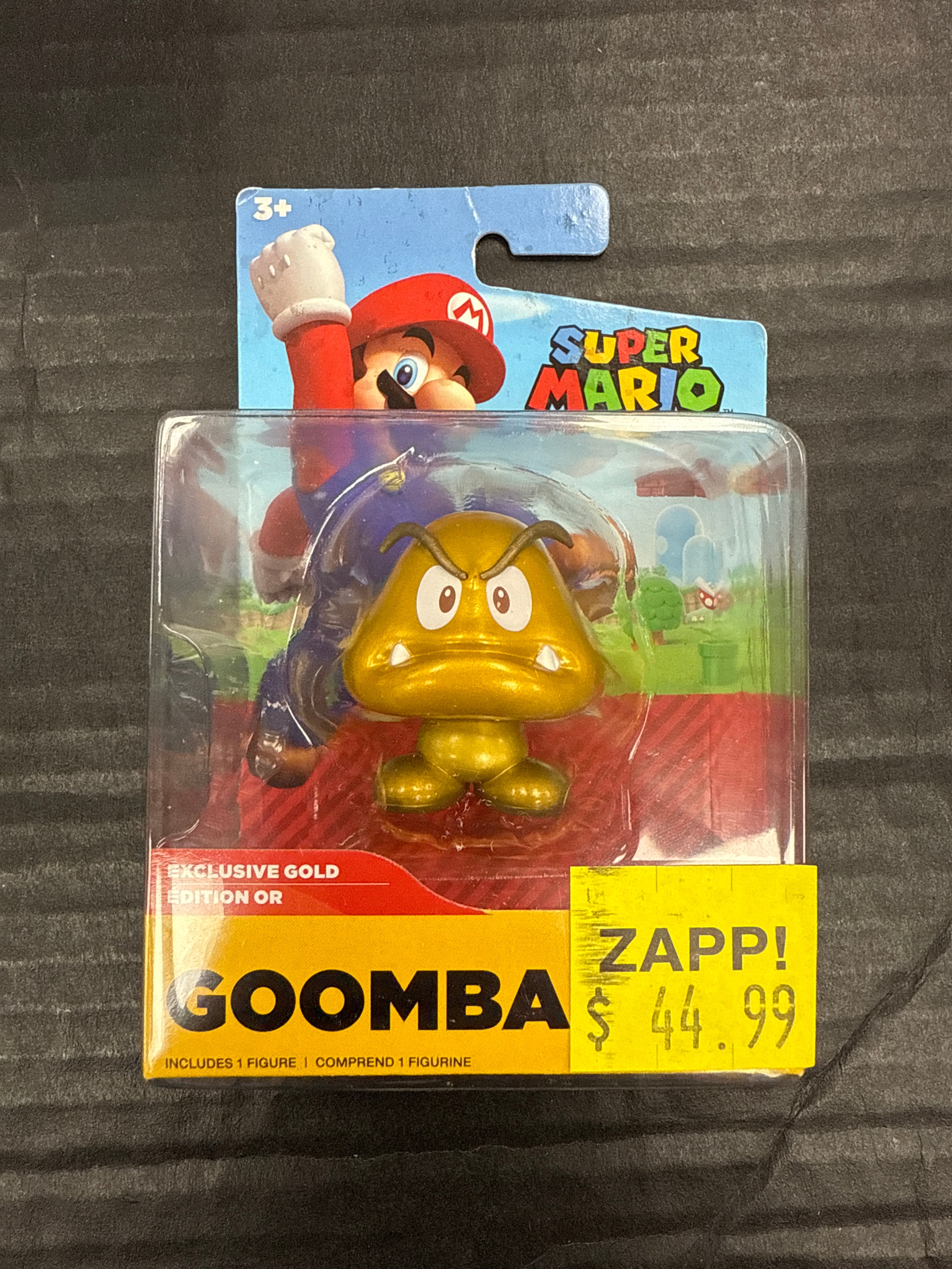 Super Mario Goomba Exclusive Gold 2” – Zapp! Comics
