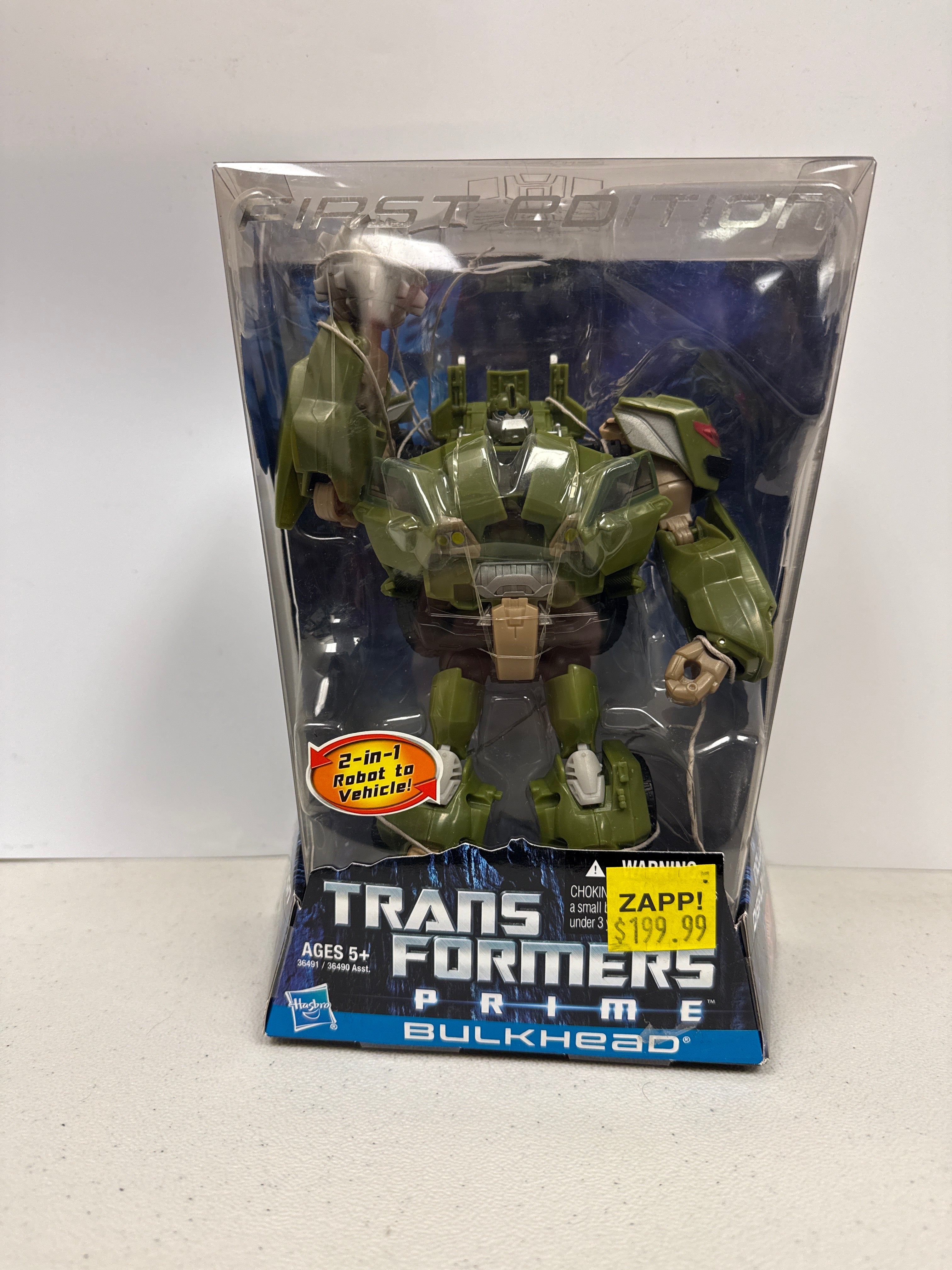 Transformers Prime Bulkhead First Edition – Zapp! Comics