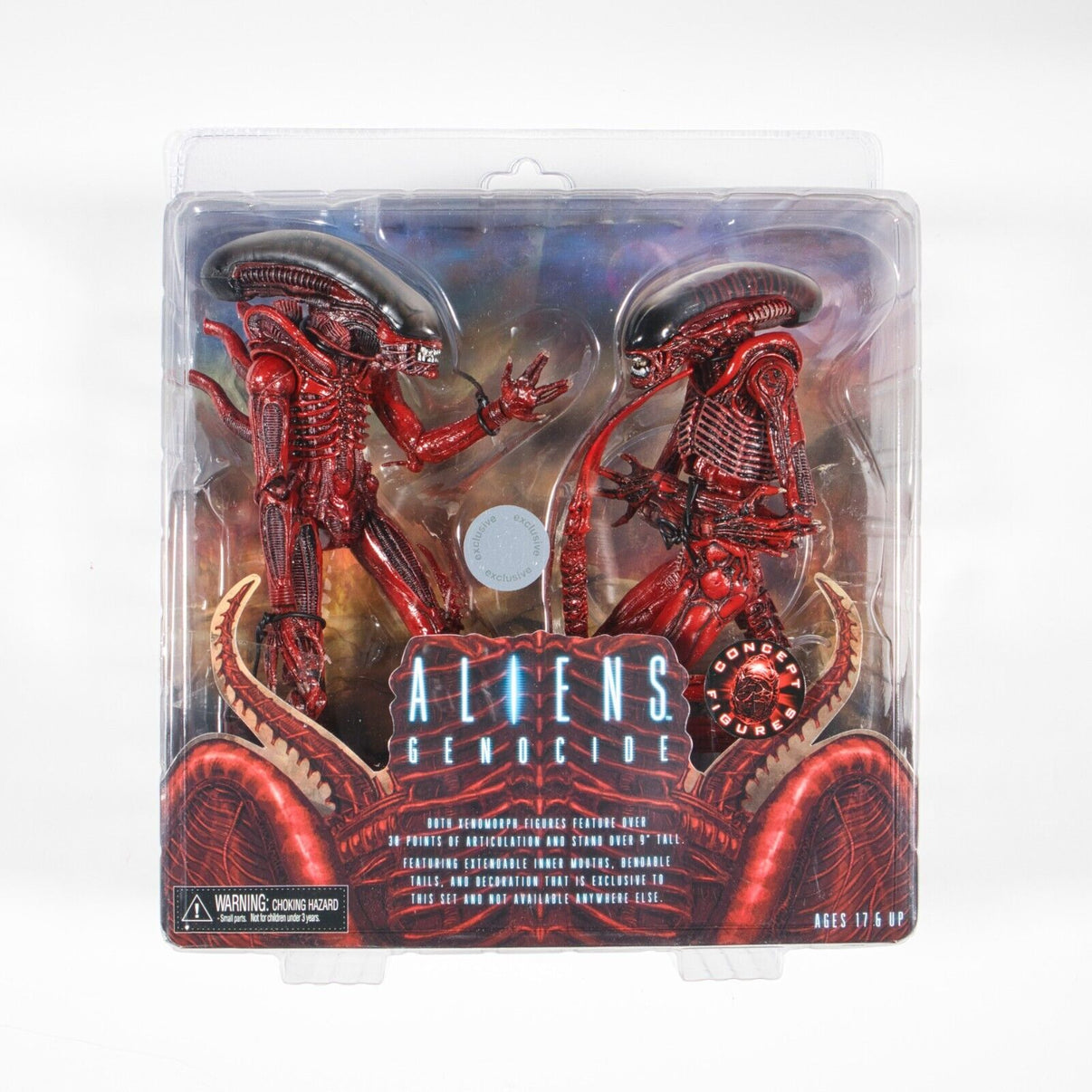 NECA Aliens Genocide Red Xenomorph 2 Pack Toys R Us Exclusive – Zapp ...