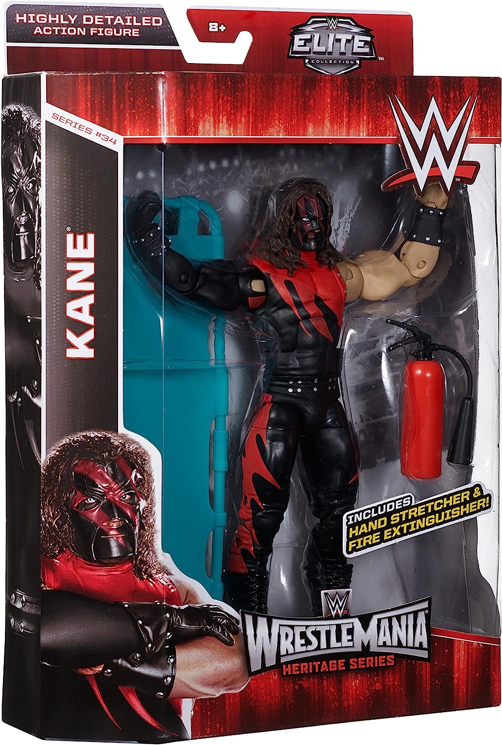 Mattel WWE Elite Collection Wrestlemania Heritage Series Kane – Zapp! Comics