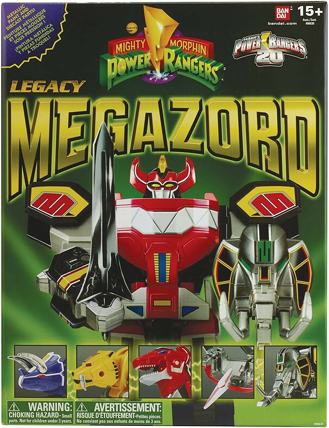 Mighty Morphin Power Rangers Legacy Megazord 2015 – Zapp! Comics